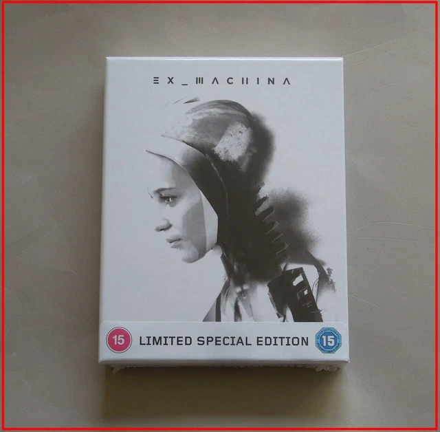 EX_MACHINA COLLECTOR'S EDITION - Uk 4K Ultra Hd + Blu-Ray Steelbook ...
