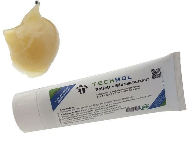 TERMINAL GREASE - Acid Protection Grease Battery Pole Fat 100g Tube £5. ...