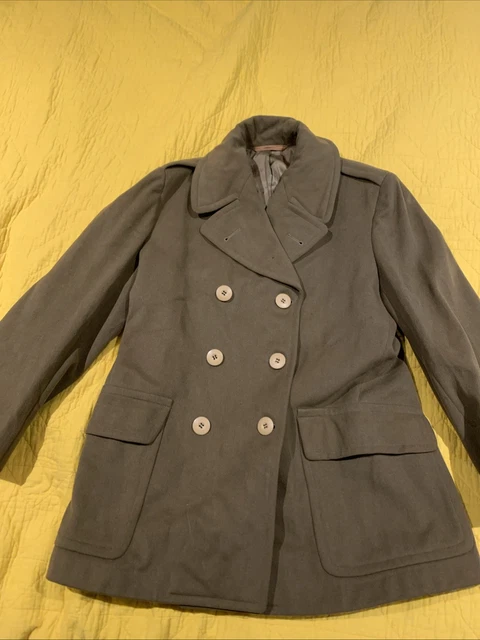 VINTAGE WWII ARMY Officer’s Doeskin Wool Overcoat £52.70 - PicClick UK