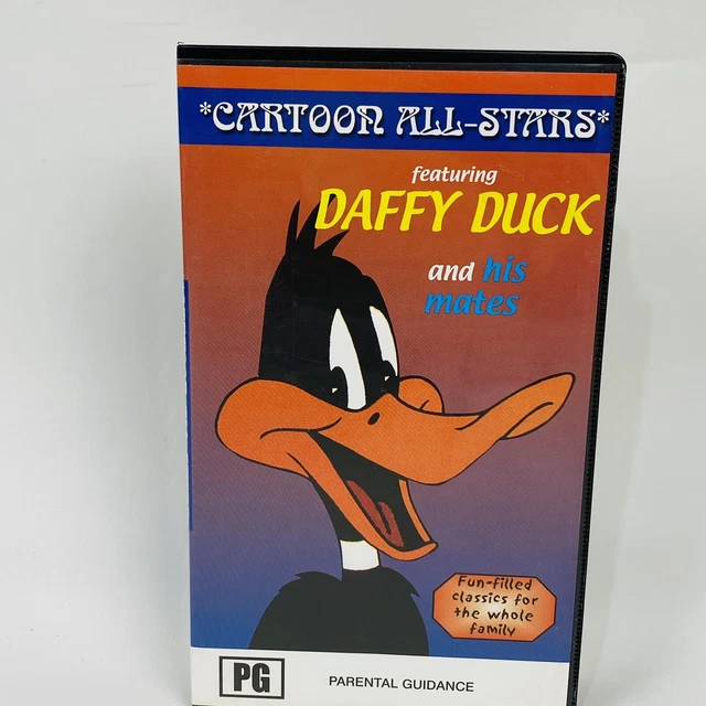VHS CARTOON ALL-STARS Featuring Daffy Duck And His Mates Payless ...