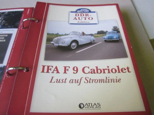 DDR AUTO Dokumente IFA F9 Cabriolet EUR 4,46 - PicClick DE