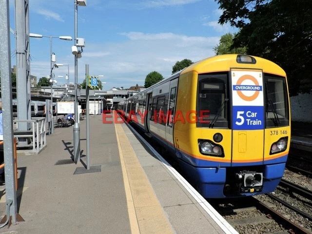 PHOTO (2) Class 378 Train 378 146 At Highbury & Islington Overground ...