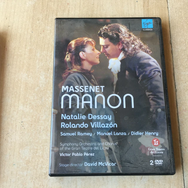 DVD MASSENET MANON / Victor Pablo Perez - Gran Teatre del Liceu Opéra ...
