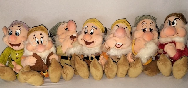 DISNEY'S SEVEN DWARFS Full Set Of 7 New With Tags £70.00 - PicClick UK