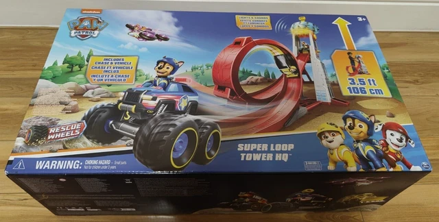 PAW PATROL RESCUE Wheels Super Loop Tower HQ - Brand New Sealed £0.99 ...