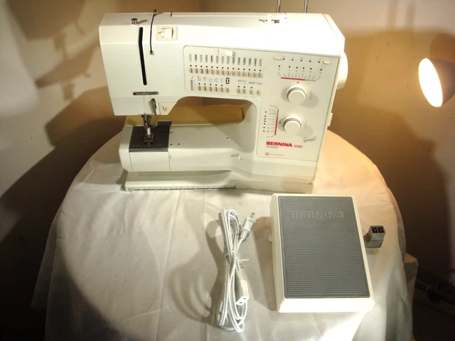 BERNINA 1080 SPECIAL Edition Swiss Made Sewing Machine with Pedal EUR ...