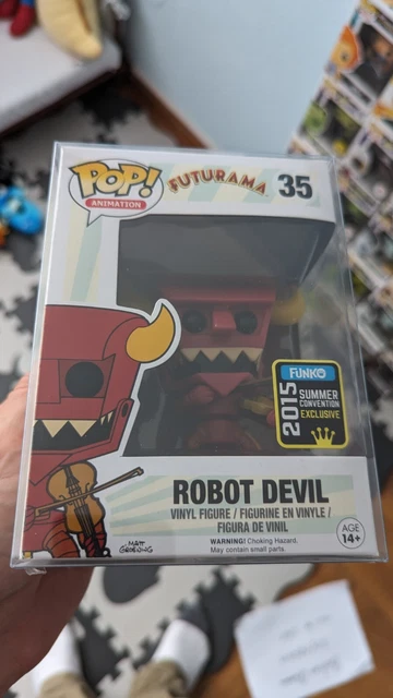 FUNKO POP ANIMATION Futurama Robot Devil with Violin #35 aus 2015 ...