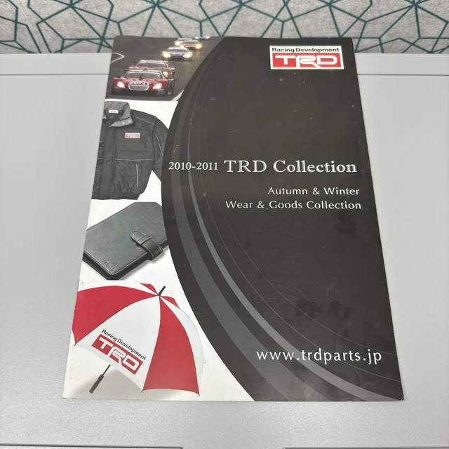 TOYOTA RACING DEVELOPMENT TRD Parts Brochure 2010-2011 Japanese JDM EUR ...