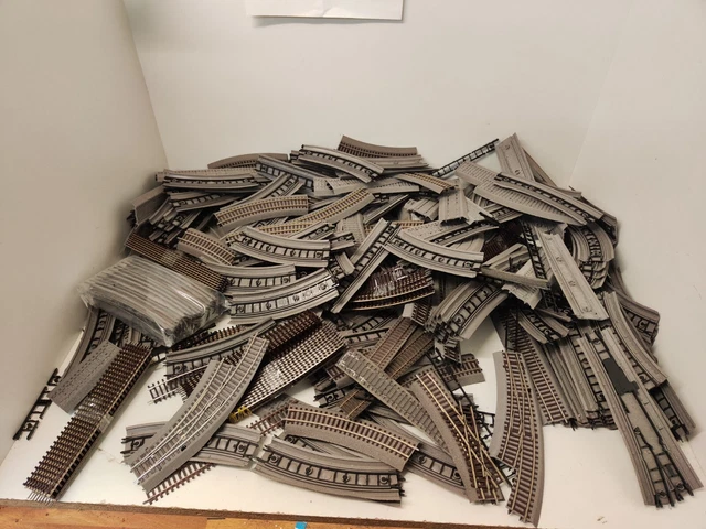 ROCO LINE H0 Gleis Konvolut mit Bettung analog Gleichstrom aus ...