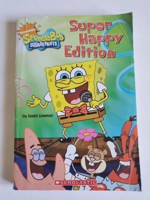 SPONGEBOB SQUAREPANTS SUPER Happy Edition Book by David Lewman $6.50 - PicClick CA