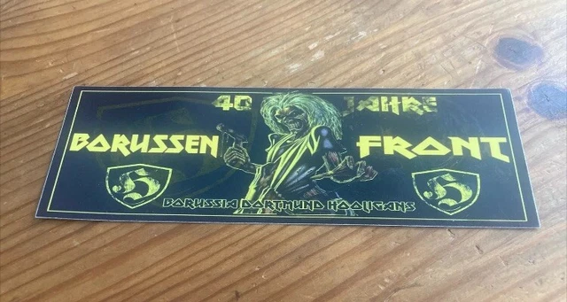 BORUSSIA DORTMUND HOOLIGANS Aufkleber Sticker Borussenfront Desperados ...