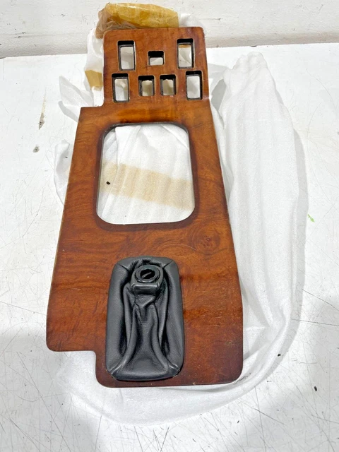 RANGE ROVER CLASSIC Soft Dash Auto Gear lever Wood Trim Surround Burr ...