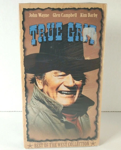 TRUE GRIT (VHS) 1996 Made in 1969 Paramount Pictures Best of the west ...