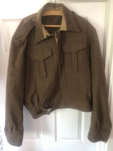 REPRODUCTION BRITISH ARMY WW2 1937 Pattern Battledress Jacket Uniform ...