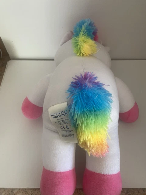 BUILD A BEAR Workshop Rainbow Unicorn Condo Cubs Soft Toy 15" £4.99 ...
