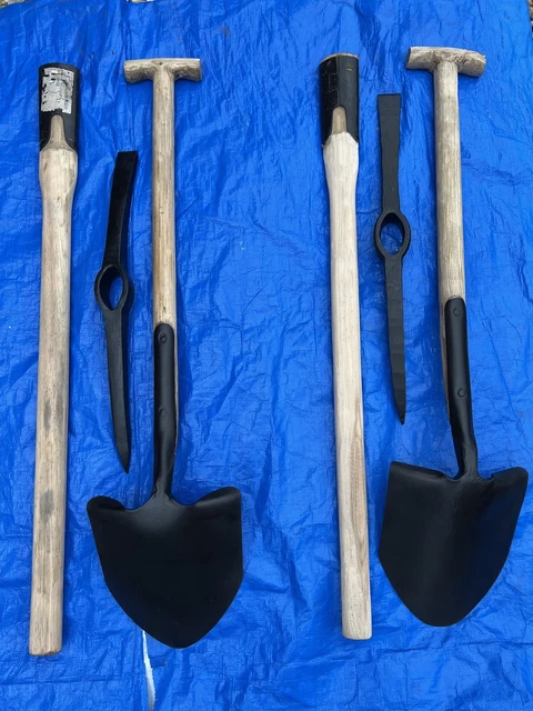 EX MOD LAND Rover Wolf Military Vehicle Pioneer Tools Pick Axe and ...
