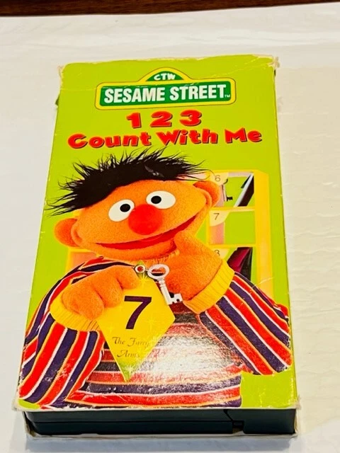 VHS SESAME STREET - 1 2 3 Count with Me EUR 17,20 - PicClick IT