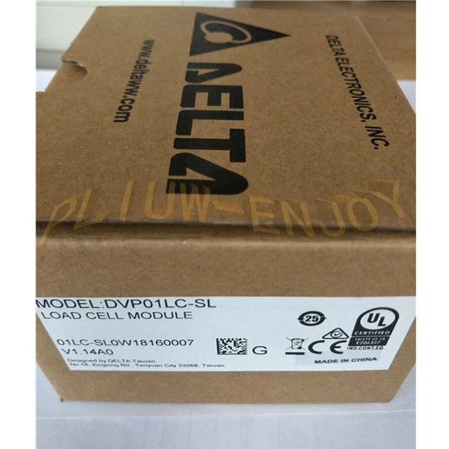 ONE NEW DELTA PLC 24VDC 24bit-Resolution Load Cell Module DVP01LC-SL ...