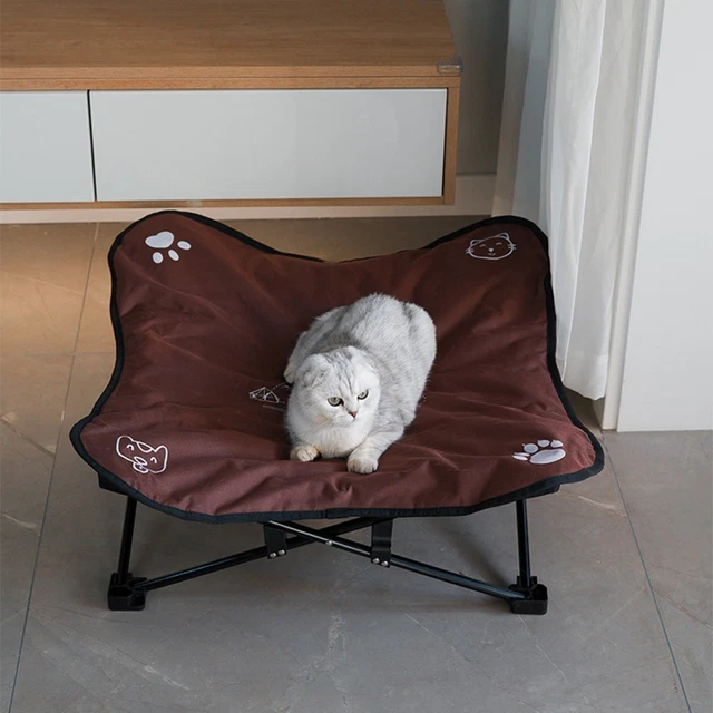 LIT POUR CHIEN extérieur chaise de camping pliante 600D tissu Oxford ...