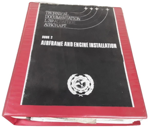 AERO-VODOCHODY L-39 ALBATROS Airframe & Engine Installation Manual, Book 2, Eng £5.99 - PicClick UK