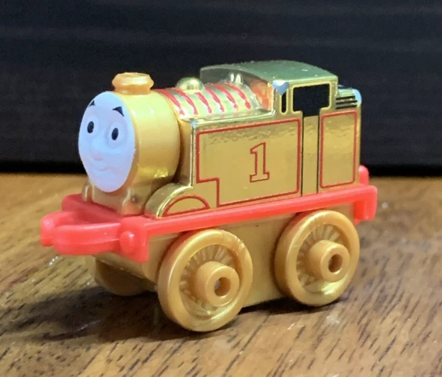 THOMAS & FRIENDS Mini Train Engine 1 Metallic Gold Thomas $9.99 - PicClick