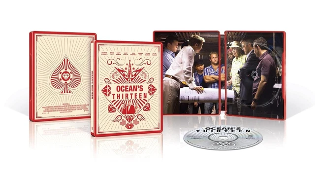 OCÉAN TREIZE ANS ( U.S.Steelbook 4K Ultra HD + Numérique Code, 2007 ...