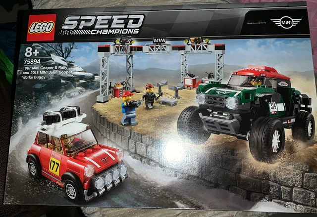 LEGO SPEED CHAMPIONS 1967 Mini Cooper S Rally and 2018 MINI J 75894 ...