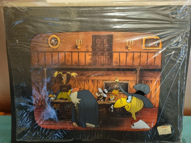 COUNT DUCKULA ORIGINAL 1990s Cosgrove Hall hand painted animation film ...