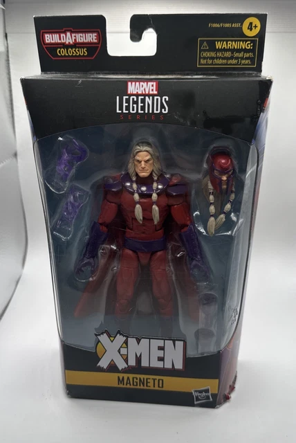 MARVEL LEGENDS MAGNETO Action Figure Colossus BAF X-Men Apocalypse ...