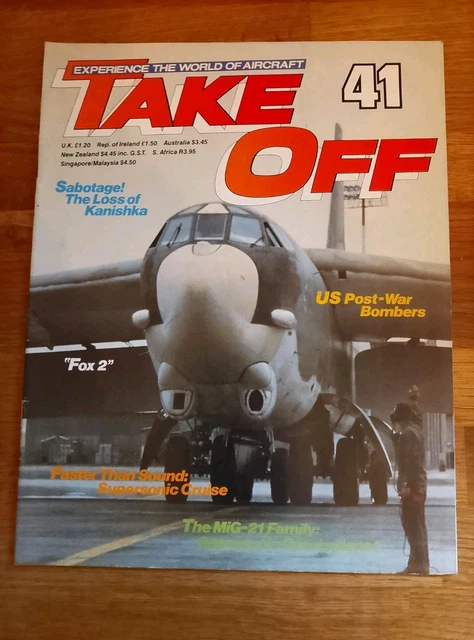 MAGAZINE - TAKE Off Aircraft Aviation Magazine Issue 41 £2.50 - PicClick UK