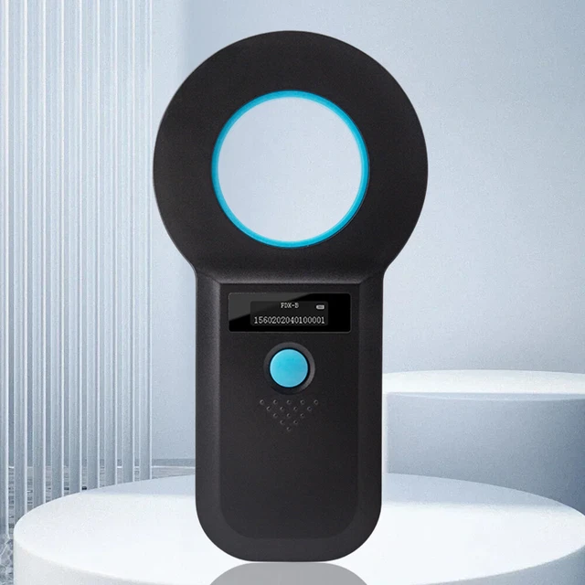 HANDHELD ANIMAL CHIP Scanner OLED Display EMID FDX-B(ISO11784/85 ...