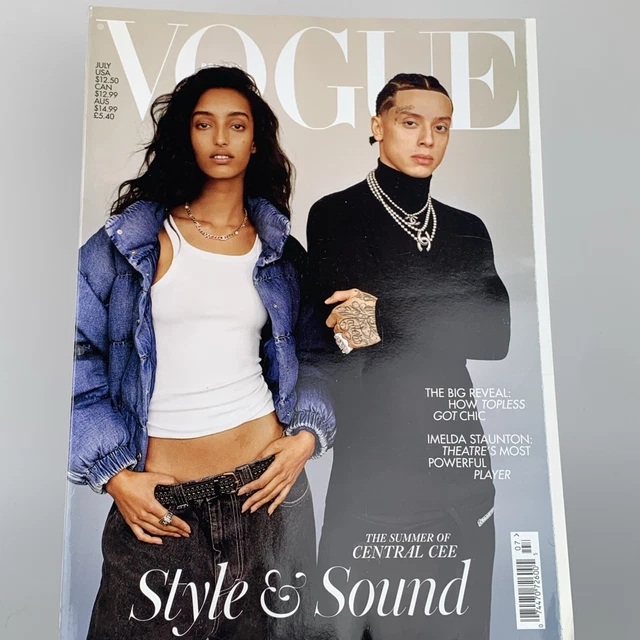 VOGUE UK BRITISH Magazine July 2024 CENTRAL CEE-MONA TOUGAARD Brand New ...