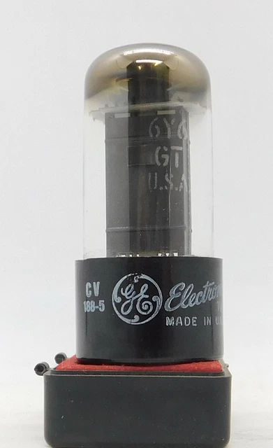 6Y6GT VACUUM TUBE GE Power Output Tube 6Y6G 6Y6GA 6Y6 VT168A. £4.04 ...