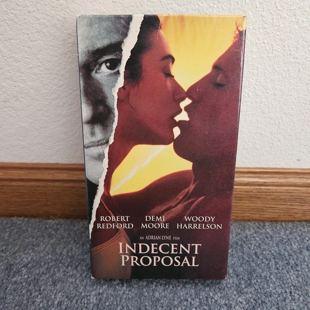 INDECENT PROPOSAL VHS Robert Redford Demi Moore £4.57 - PicClick UK
