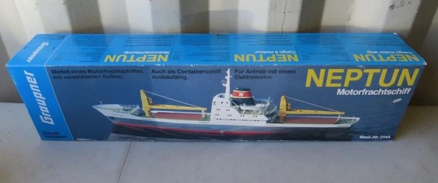 NEPTUNE CARGO MOTOR Ship Model Graupner Germany $124.99 - PicClick CA
