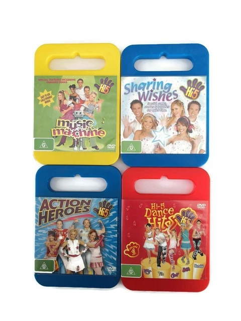 HI 5 DVD Children Music Video Disc Set of 4 Collection Bundle Bulk AUS ...