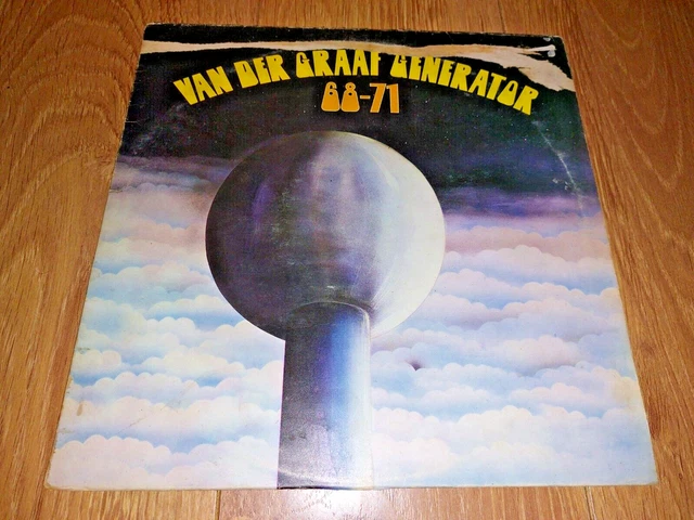 VAN DER GRAAF Generator * 68 - 71 * Prog Rock Vinyl Lp 1972 Pink Scroll ...