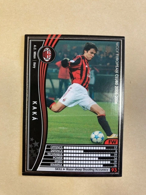 KAKA #238 2005-2006 05-06 Panini WCCF FUSSBALLKARTE SELTEN EUR 3,75 - PicClick DE