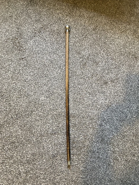 WW2 BRITISH Army Officer's Swagger Stick Cane, Bamboo £19.99 - PicClick UK