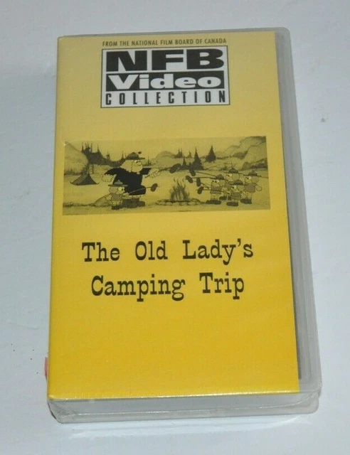 NFB VHS VIDEO OLD LADY'S CAMPING TRIP Animation Les Drew SEALED Canada ...