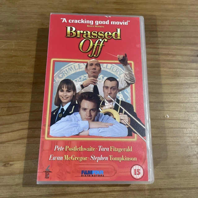 BRASSED OFF, VHS Video, Barry Norman, Ewan McGregor £2.80 - PicClick UK