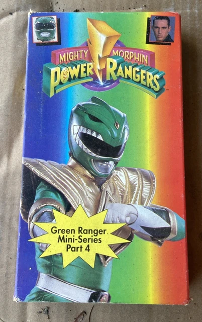 MIGHTY MORPHIN POWER Rangers VHS Green with Evil Part 4 Mini Series ...
