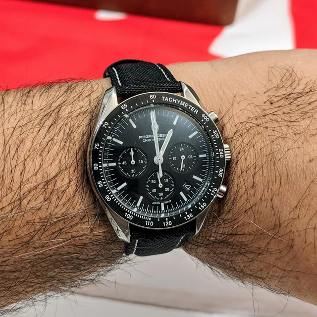 PAGANI DESIGN PD1701 V3 Speedmaster Moonwatch Stainless Steel Watch EUR ...