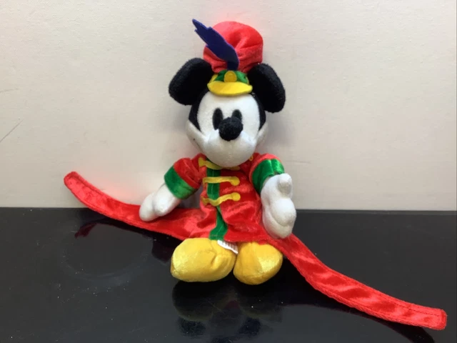 DISNEY MICKEY MOUSE Plush Soft Toy Collectable Teddy 10” 100 Years Of ...