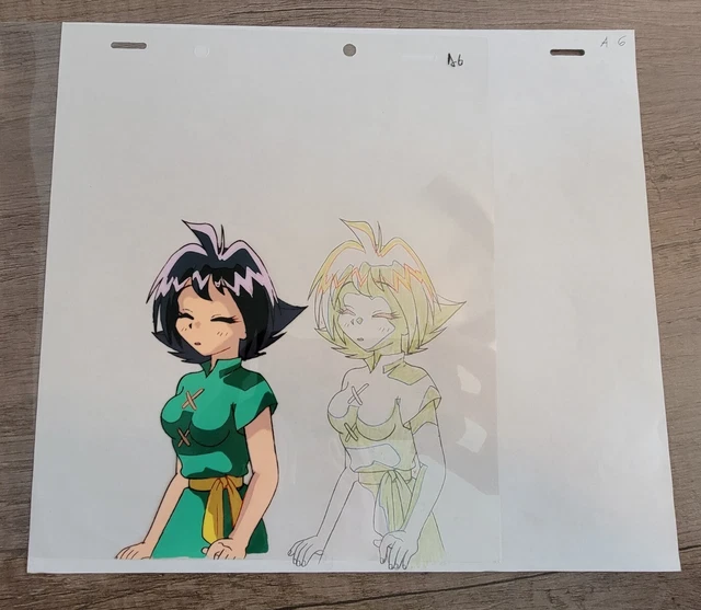 SLAYERS AMELIA WIL Tesla Seyruun Animation Production Cel & Key Anime ...