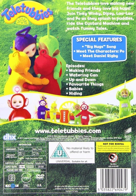 TELETUBBIES BIG HUGS BBC Children's DVD Brand New and Sealed Original ...