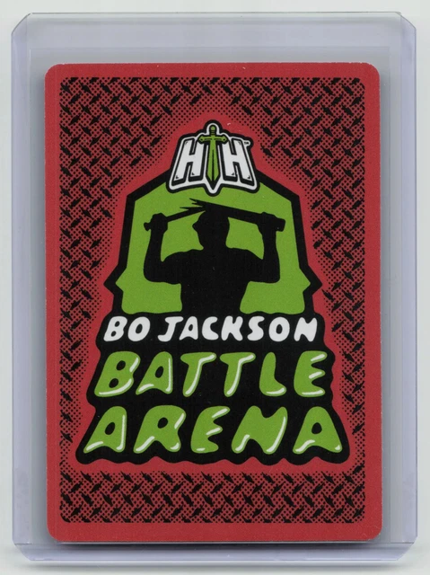 2026 BO JACKSON Battle Arena Caliber #IBF-357 Brawl Icons Battlefoil £ ...