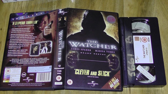 THE WATCHER VHS Video Big Box Ex Rental Cert CIC Action Thriller £5.50 - PicClick UK