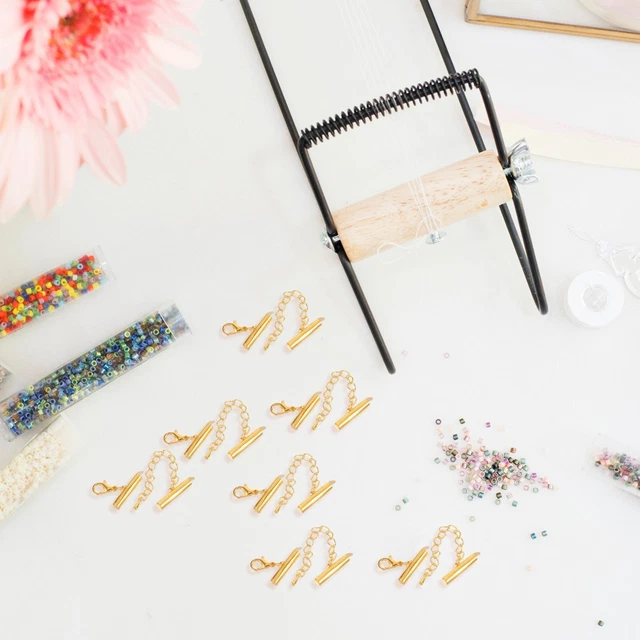 10 SETS SLIDER Clasp Slider Tube Clasp Sliding Tube Clasp For Jewelry ...