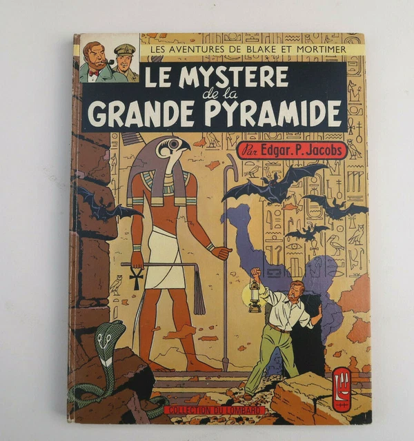 BD BLAKE & Mortimer Album Double Le Mystere de la Grande Pyramide 1962 ...